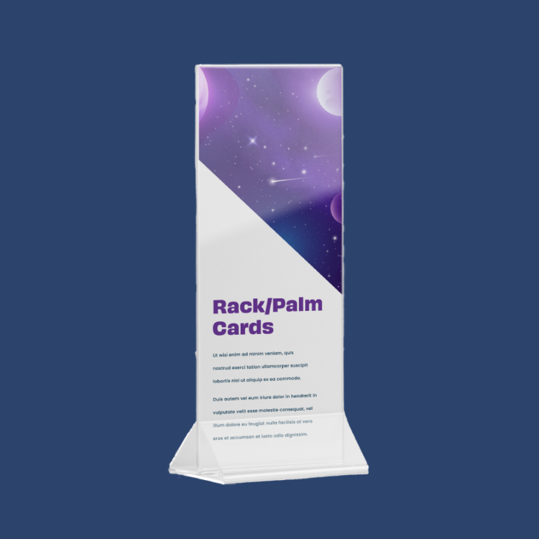 Palm Cards & Rack Cards - Prime Print Shop